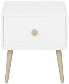 Výprodej Dětský noční stolek Greta 002 bílý 41 cm výprodej