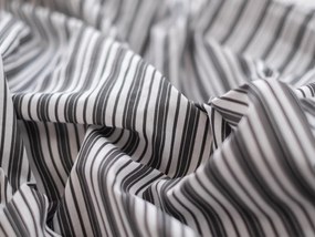 MKLuzkoviny.cz  Povlak na polštářek – Stripes Grey, 40 × 40 cm , 2 ks