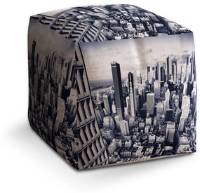 Sablio Taburet Cube Mrakodrapy 2: 40x40x40 cm