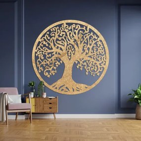 Vyřezávaná dřevěná dekorace na zeď Strom života I SENTOP PR0211