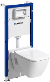 Geberit Duofix sada podomítkový wc modul + mísa + prkénko 118.344.00.2