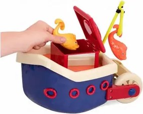 B-Toys Loď s kapitánem Fish  Splish / od 6 měsíců