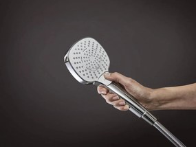 Hansgrohe Croma Select E, ruční sprcha Multi EcoSmart 9 l/min, bílá/chromová, HAN-26811400