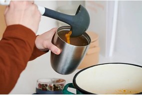 Světle červená/ve stříbrné barvě termoska na jídlo z nerezové oceli 500 ml Ellipse – Mepal