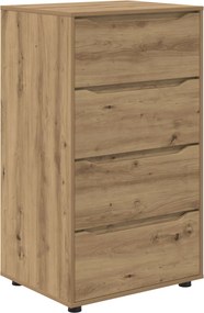 Úložné skříně 60 x 48 x 105 cm Kompozitní dřevo Artisanový dub 3406244