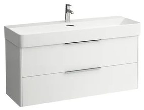 Laufen Base Skříňka pod umyvadlo 118 cm, bílá lesklá H4024721102611