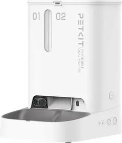 Petkit Yumshare Dual Hopper 5 L bílá / Chytrý dávkovač krmiva / propoj