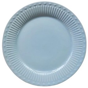 Porcelánový dezertní talíř v pastelově modré barvě 19 cm (ISABELLE ROSE)
