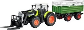 Amewi 22641 zelená / RC traktor s příslušenstvím / 1:24 / věk: 6+ / 2.
