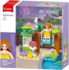 Sluban Metropolis M38-B1329C Houpačka v zahrádce / počet dílků: 69 / o