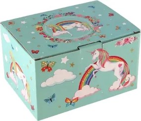 TEDDIES Hrací šperkovnice Jednorožec / Šperkovnice / hraje melodii / o