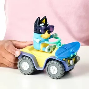 MOOSE Bluey Bandit s plážovou čtyřkolkou / Figurka a vozidlo / od 3 le
