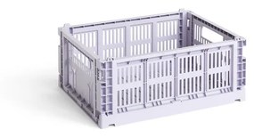 Úložný box Crate Recycled Lavender M HAY