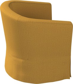 Potah na křeslo IKEA Ektorp Tullsta barva žlutá látka pletený vzor