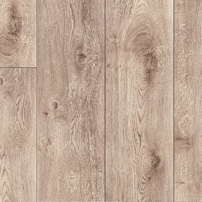 Beauflor, PVC podlaha - lino Texalino Supreme 697 D Texas Oak - dub, na míru, šíře 5m, hnědá, filc, chodba / předsíň