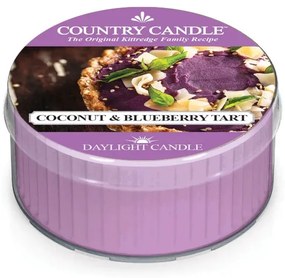 Country Candle Vonná Svíčka Coconut & Blueberry Tart, 35 g