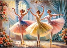 CHERRY PAZZI Puzzle Tři baletky / 1000 dílků / 70 × 50 cm