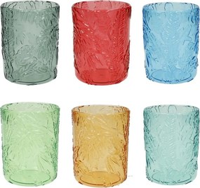 Sklenice v sadě z akrylu 6 ks 400 ml Tropical – Brandani