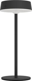 Eglo 75876-LED Stm. solár. nab. stolní lampa SIMERI LED/3W/5V 1800mAh IP44 černá