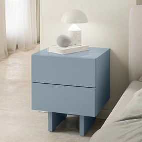 Noční stolek Glim 39,8 cm modrý