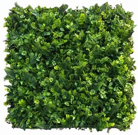 MINI WALL GREEN Fern and clover, dílec 50 x 50 cm