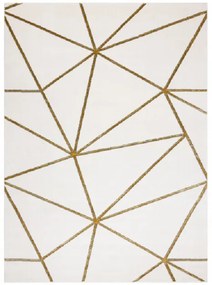 Dywany Łuszczów Kusový koberec Emerald 1013 cream and gold - 160x220 cm
