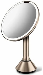 Simplehuman Kosmetické LED zrcátko Sensor Touch DUAL, zvětšení 5x, rose gold