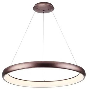 Designový LED lustr Antonio 41 Cct měděná + dálkové ovládání