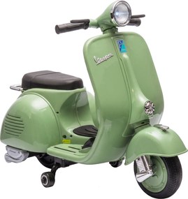 AIYAPLAY Elektrická motorka pro děti 6 V, elektrická motorka s pomocnými kolečky, lithiovou baterií, měkkým startem, hudbou, USB světlem a houkačkou …