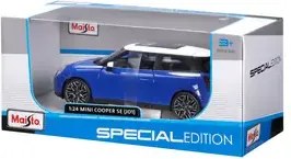 Maisto - Special Edition - Mini Cooper SE modrá / 1:24 / od 3 let