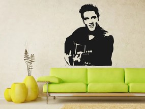 Samolepka na zeď Elvis Presley 001