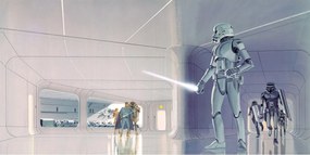 Komar Vlies.fototapeta Star Wars Classic RMQ Stormtrooper Hallway 500 x 250 cm