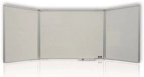 Magnetická rozkládací tabule 180/360 x 120 cm, bílá