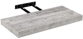 75582  Stilista Nástěnná police Volato, 50 cm, bílé dřevo