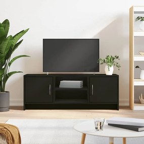 TV skříňka černá 102x30x37,5 cm kompozitní dřevo - Default Title