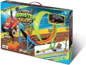 Maisto - Cyber Racers set, Play set - Micro Monster Truck Show