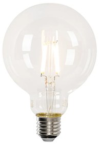 Chytrá závěsná lampa hnědá 48 cm vč. WiFi G95 - Rob