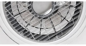 Rabalux - LED Stmívatelné stropní svítidlo s ventilátorem LED/30W/230V + DO