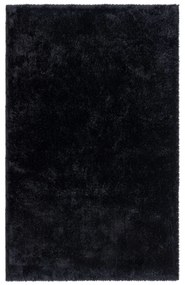 Flair Rugs koberce Kusový koberec Indulgence Velvet Black Rozměry koberců: 60x230