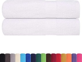 Ručníky do sprchy FROGN 2 ks bílé 70 x 140 cm 360 g/m² 136653