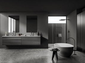 Zrcadlový infrapanel s LED osvětlením MIRROR 580W | Výhřevnost 10,5 m2 | 100x60 cm | WiFi termostat | Dálkový ovladač | Zrcadlo na šířku