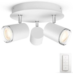 Philips Philips 34362/31/P7- LED Koupelnové svítidlo Hue ADORE 3xGU10/5,5W IP44 P2509