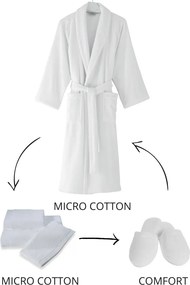 Unisex župan MICRO COTTON Smetanová S