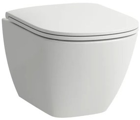 Laufen Lua Compact WC závěsné, Rimless, bílá H8200830000001