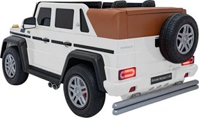 Elektrické autíčko Mercedes Benz MAYBACH G650 bílé