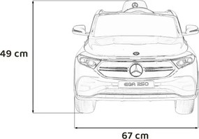 Elektrické autíčko Mercedes Benz EQA 250 černé