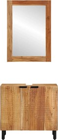 Sada koupelnových skříněk 2 ks Přírodní 62 x 33 x 58 cm 3310012