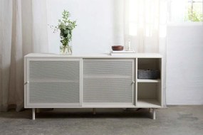 Designová komoda Taiyanna 160 cm šedá