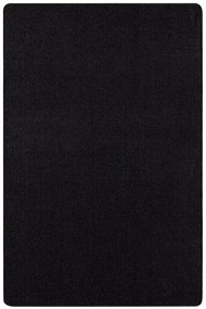 Hanse Home, Kusový koberec Nasty 102055 Schwarz, 200x300, černá, chodba / předsíň
