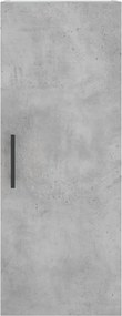Skříň highboard betonově šedá 34,5x34x180 cm kompozitní dřevo 3199005